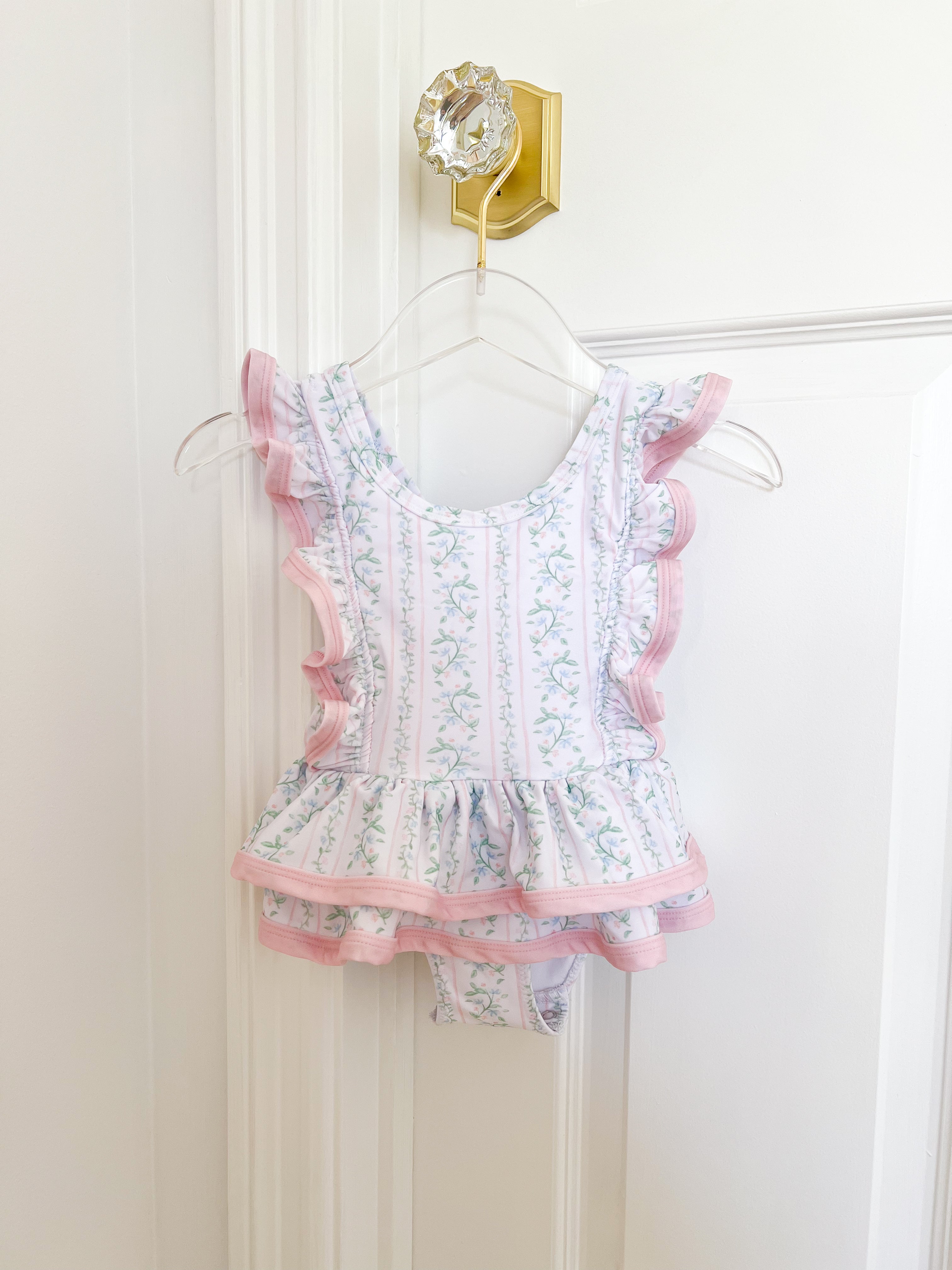 Monroe Floral Swimsuit Lillie And Lilah